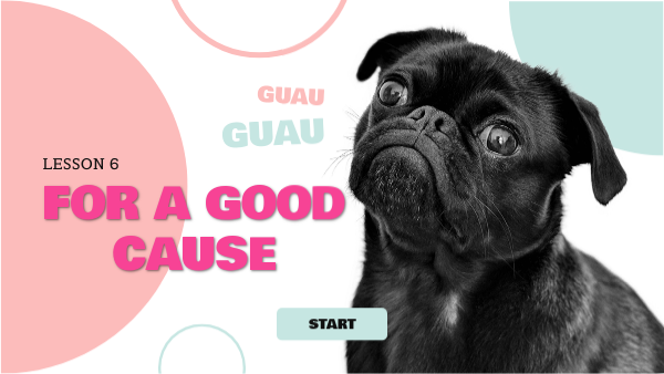 Lesson 6 FOR A GOOD CAUSE