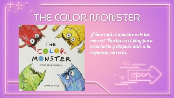 The color monster | Genially