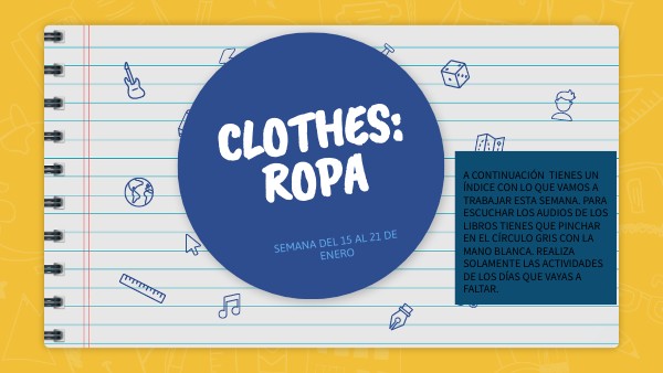 clothes 2 | Genially