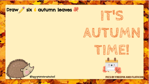 IT'S AUTUMN TIME! | Genially