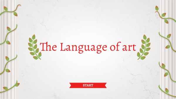 The Language of art | Genially