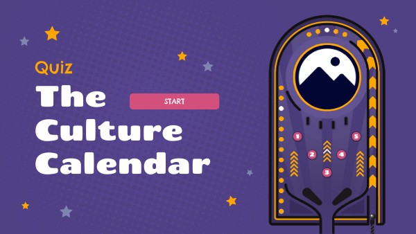 QUIZ CALENDAR CULTURE | Genially