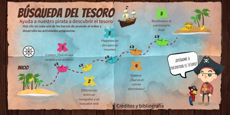Descubre el tesoro 3er. Grado