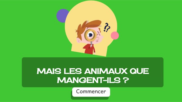 Besoins des animaux - 6ème medjkal | Genially