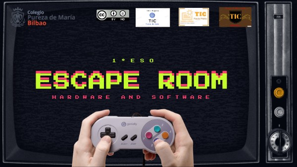 Escape Room 1ºESO hardware & software