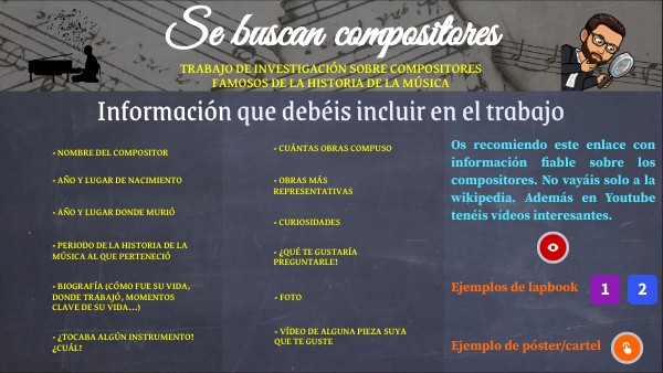 Compositores | Genially