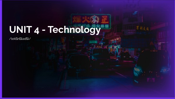 TECHNOLOGY LO | Genially