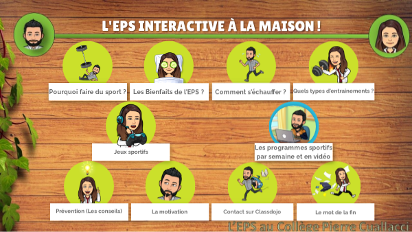 EPS en ligne | Genially