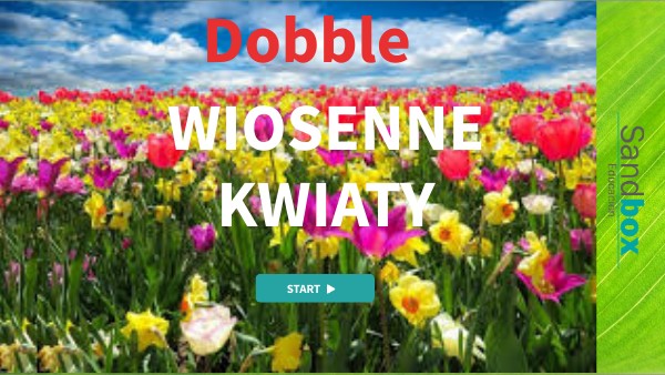 Dobble-wiosenne kwiaty | Genially