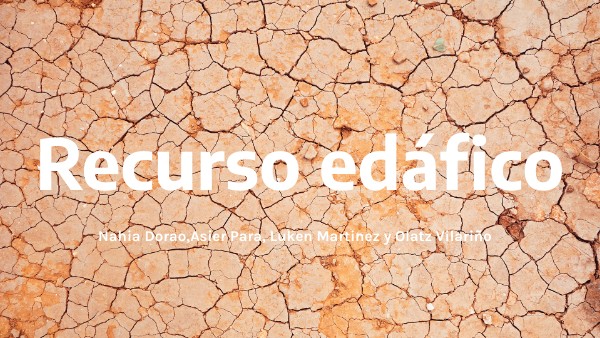 ctm recurso edafico | Genially