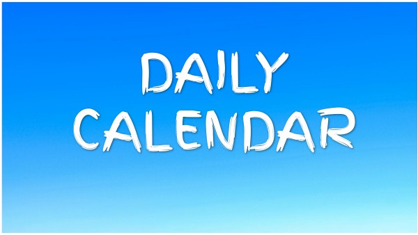 DAILY CALENDAR | Genially
