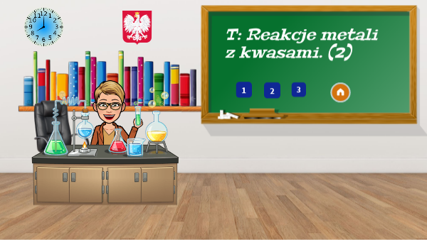 Reakcje metali z kwasami | Genially