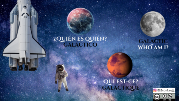 ¿Quién es quién? Galáctico | Genially