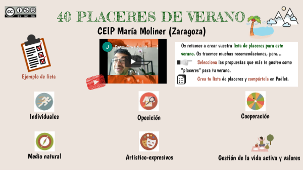 40_PLACERES_DE_VERANO | Genially