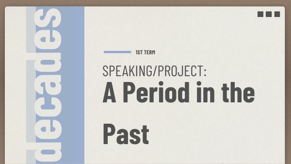 Project (2nd Term - 2ºESO) | Genially