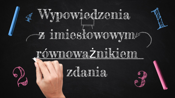Wypowiedzenia z imiesłowowym równoważnikiem zdania | Genially