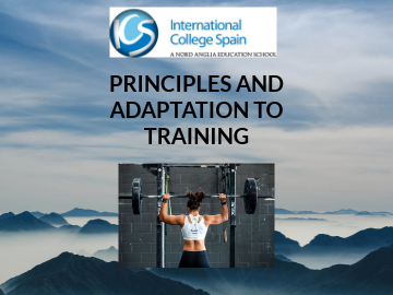 Principles and Adaptation to Training