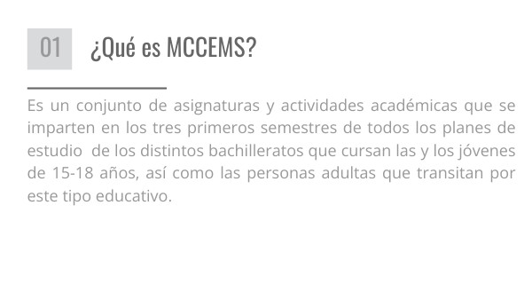 MCCEMS | Genially
