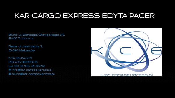 Kar-Cargo Express | Genially