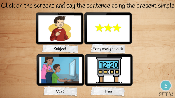 5º UD 1 Structure 1 Random sentences | Genially