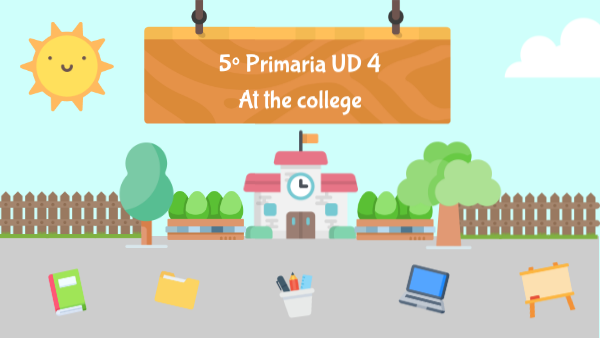 5º UD 4 At the College Vocabulary 1 | Genially