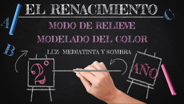 RENACIMIENTO- MODO DE RELIEVE- MODELADO DEL COLOR
