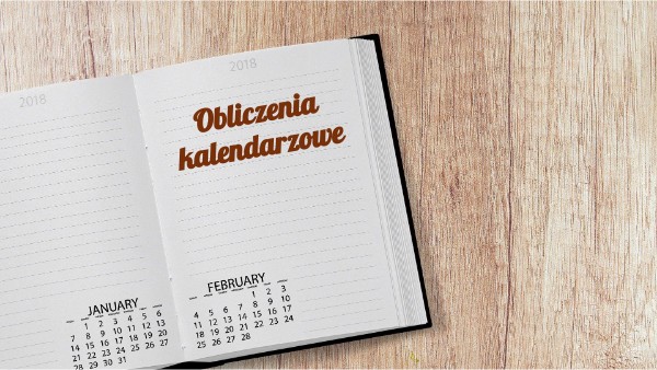 Obliczenia kalendarzowe kl. 4 | Genially