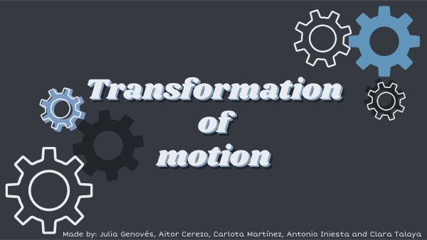 Transformation of motion