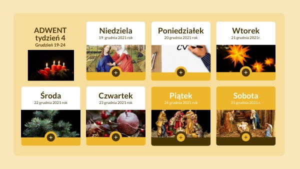 ADWENT 2021 - TYDZIEŃ 4