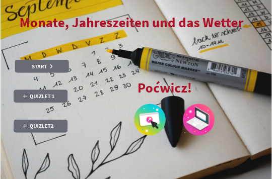 Monate, Jahreszeiten, Wetter | Genially