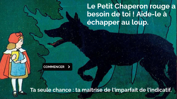 Petit Chaperon rouge - imparfait de l'indicatif | Genially