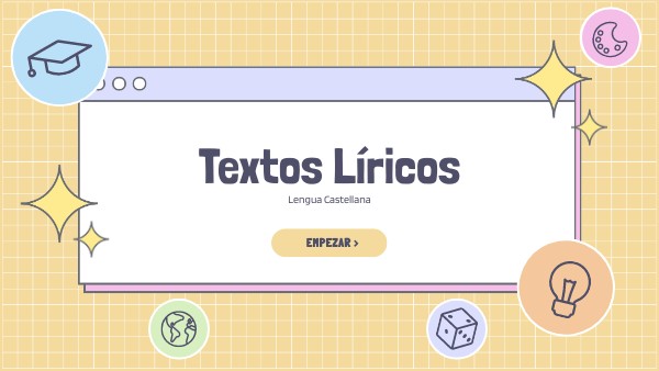 Textos Líricos | Genially