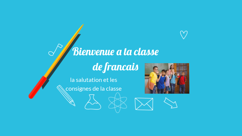 les salutations et les consignes de la classe int | Genially