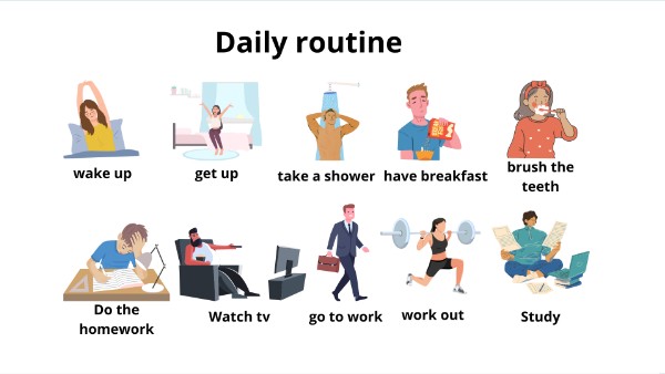 DAILY ROUTINE | Genially