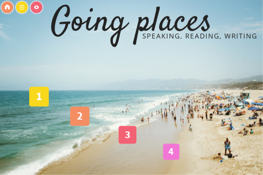 EC A1+ going places (speaking, reading, writing) | Genially