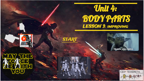 2nd Unit 4: Lesson 3 body parts