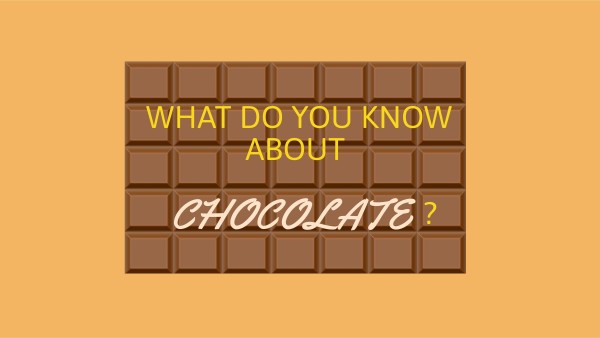 Chocolate | Genially