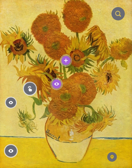 Opis obrazu "Słoneczniki" | Genially