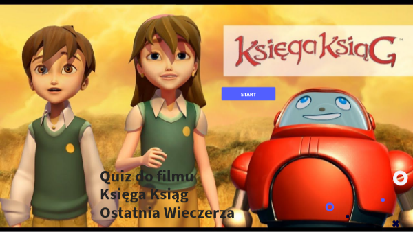 quiz Księga Ksiąg Ostatnia Wieczerza | Genially
