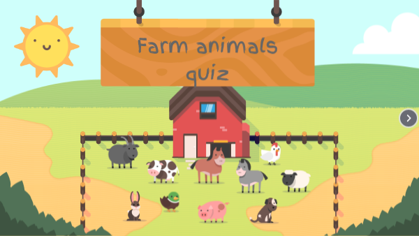 Farma animals quiz | Genially