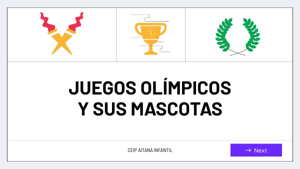 PRESENTACIÓN JUEGOS OLÍMPICOS | Genially