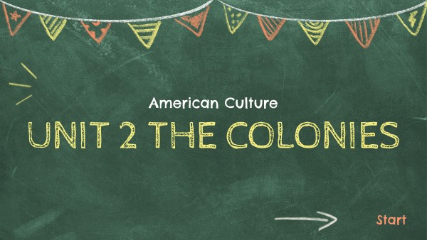 Unit 2 The Colonies