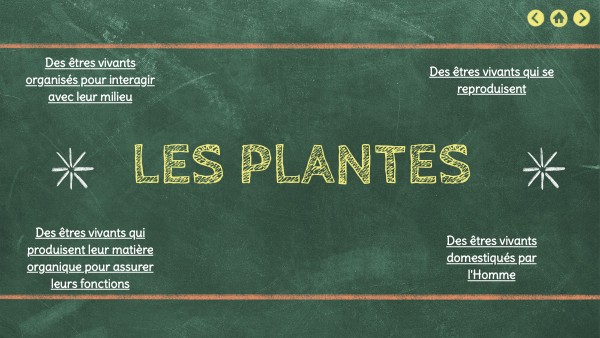 Les plantes | Genially