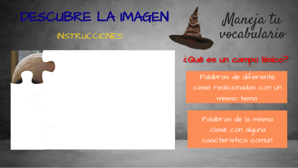 PUZZLE VOCABULARIO