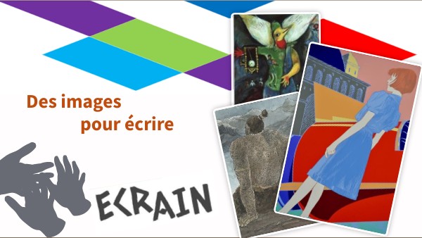 Présentations des illustrations : Ecriture à plusieurs mains | Genially