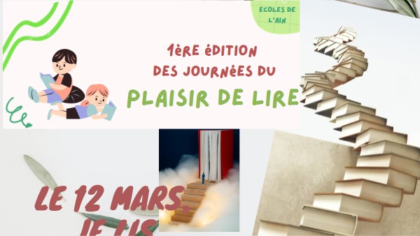 Semaine Plaisir de lire | Genially