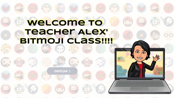 Teacher Alex' bitmoji class | Genially