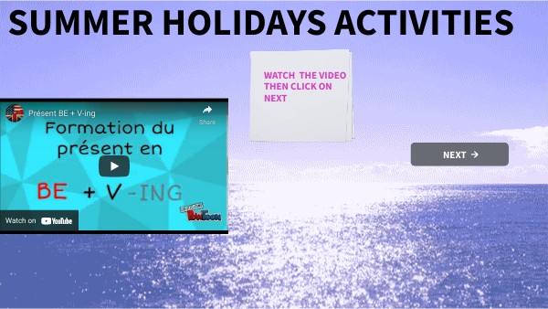 PROJECT SUMMER ACTIVITIES