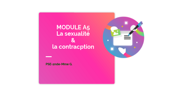 Module A5 - La sexualité & la contraception | Genially
