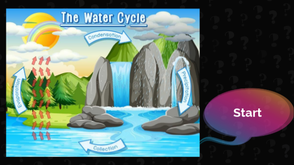 WATER CYCLE QUIZ | Genially